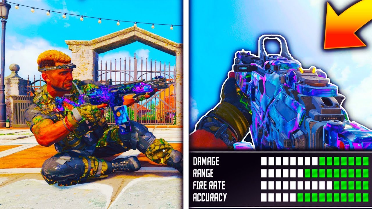 THE EPIC NO MERCY PEACEKEEPER in COD BO4! (Best Peacekeeper Class Setup ...