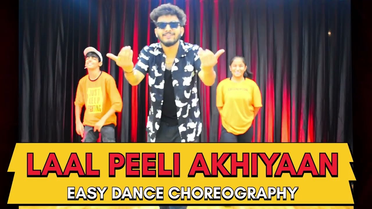 Laal Peeli Akhiyaaan Easy Dance Choreography For DPS Bopal Kids | Teri Baaton Main Esa Uljha ...