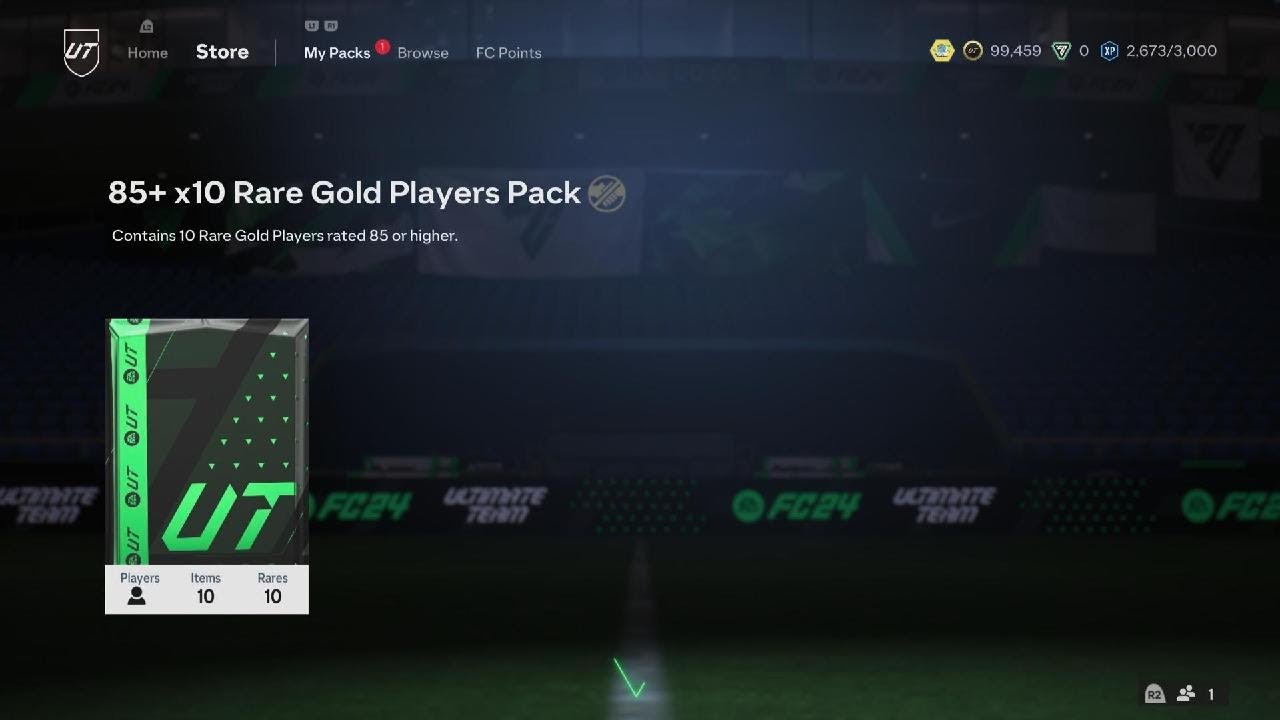 Packed Messi 99 in FC24 - YouTube