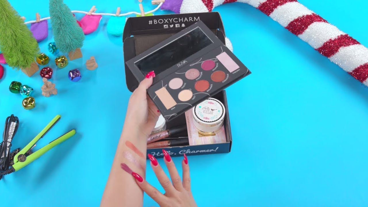 Unboxing December 2018 Boxycharm - YouTube