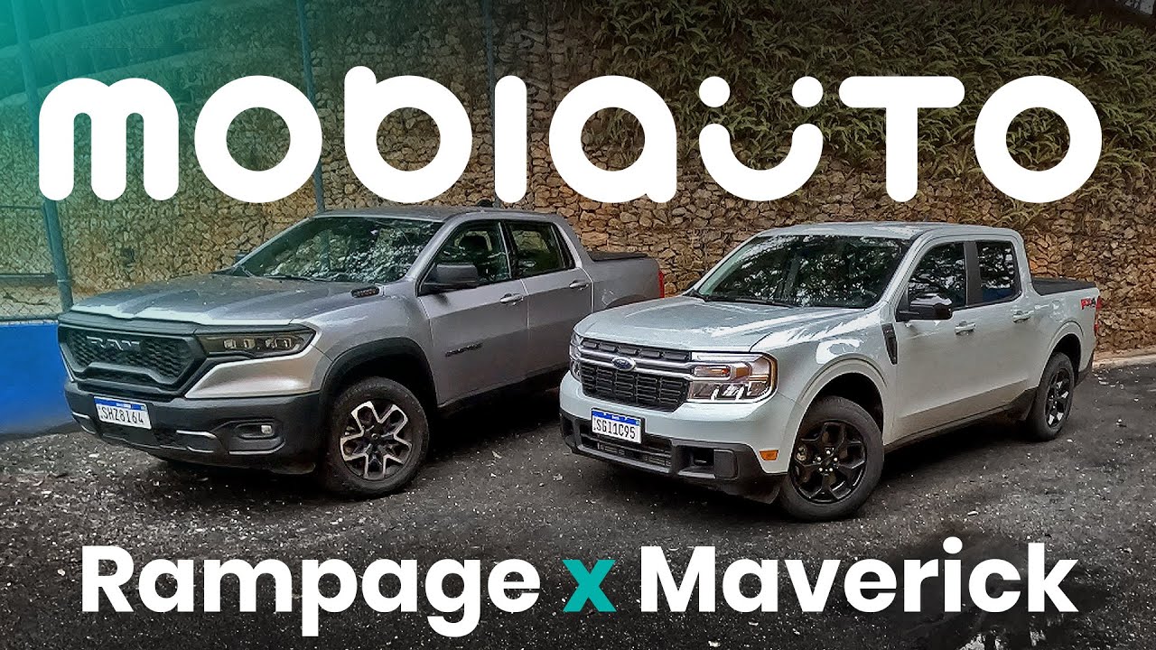 RAM RAMPAGE REBEL X FORD MAVERICK: qual picape levar? - YouTube