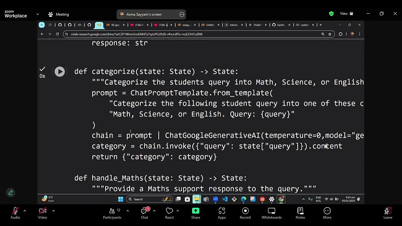 00_chat_agent_part3(using langgraph) - YouTube