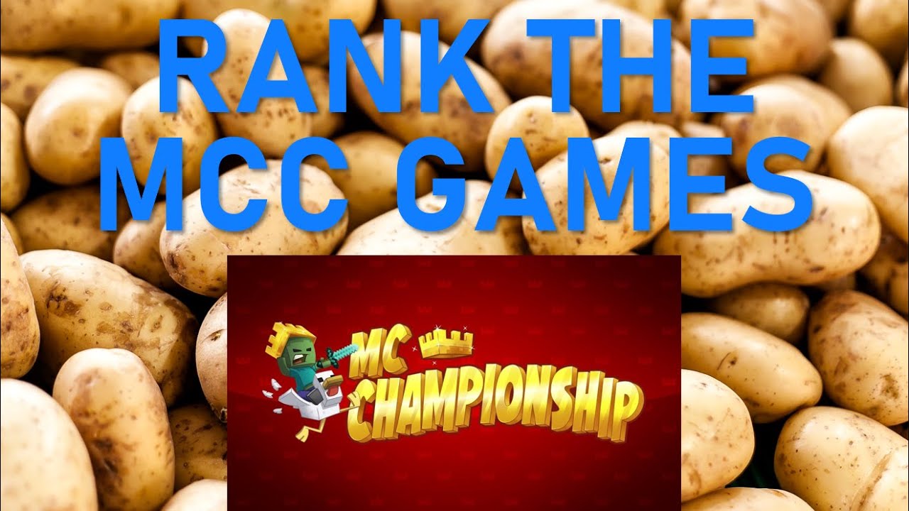 Rank the MCC GAMES - YouTube
