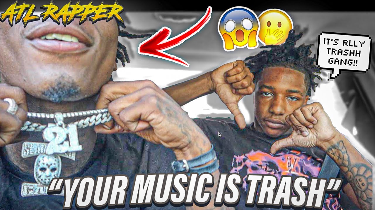 TELLING A “EAST ATLANTA RAPPER🗡” HIS MUSIC IS TRASH!! *GONE VI0LENT ...