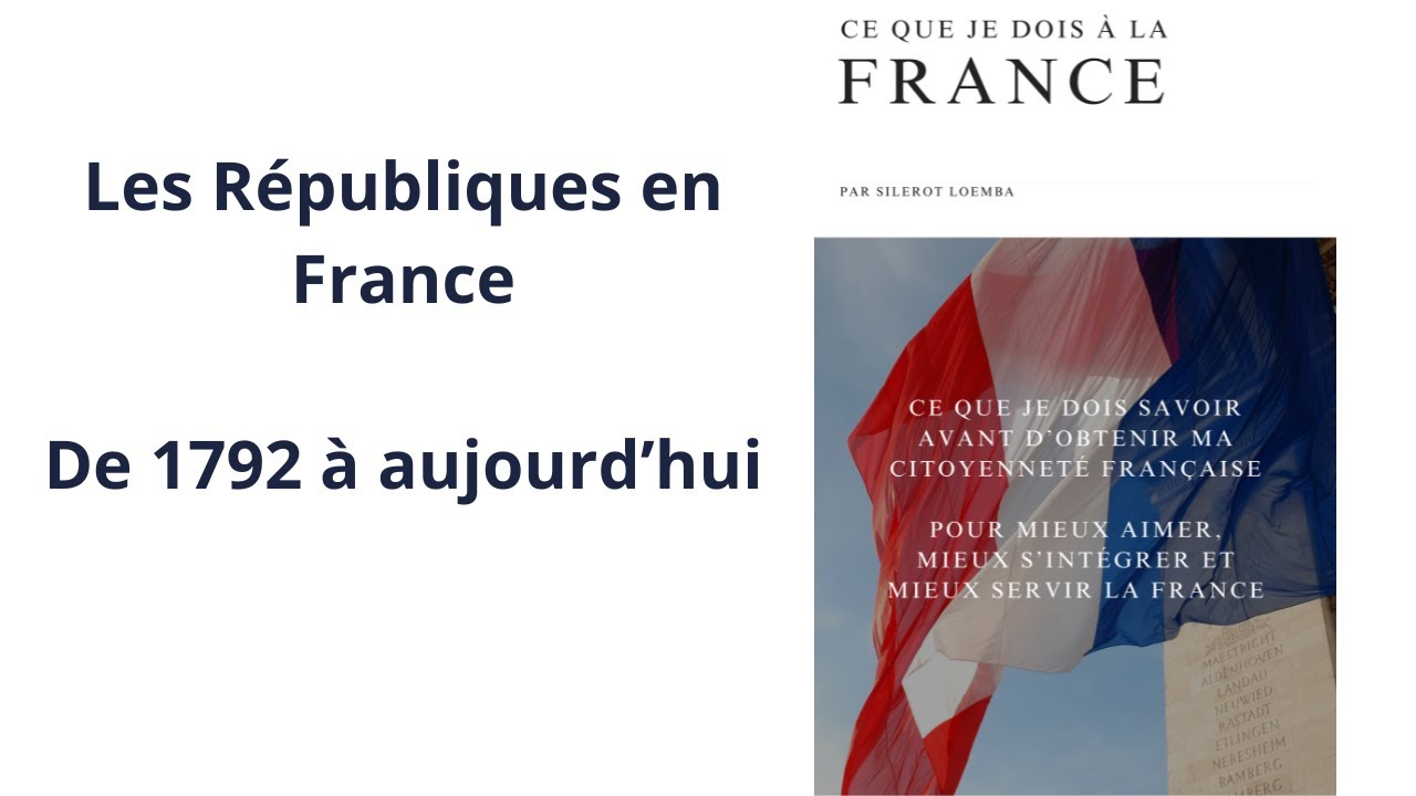 LES REPUBLIQUES EN FRANCE - YouTube