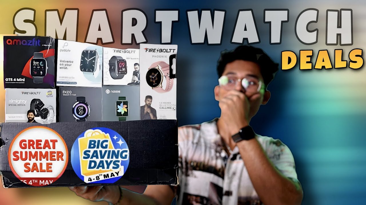 Best Smartwatch Under 2000, 3000, 5000 || Flipkart & Amazon Summer Sale ...