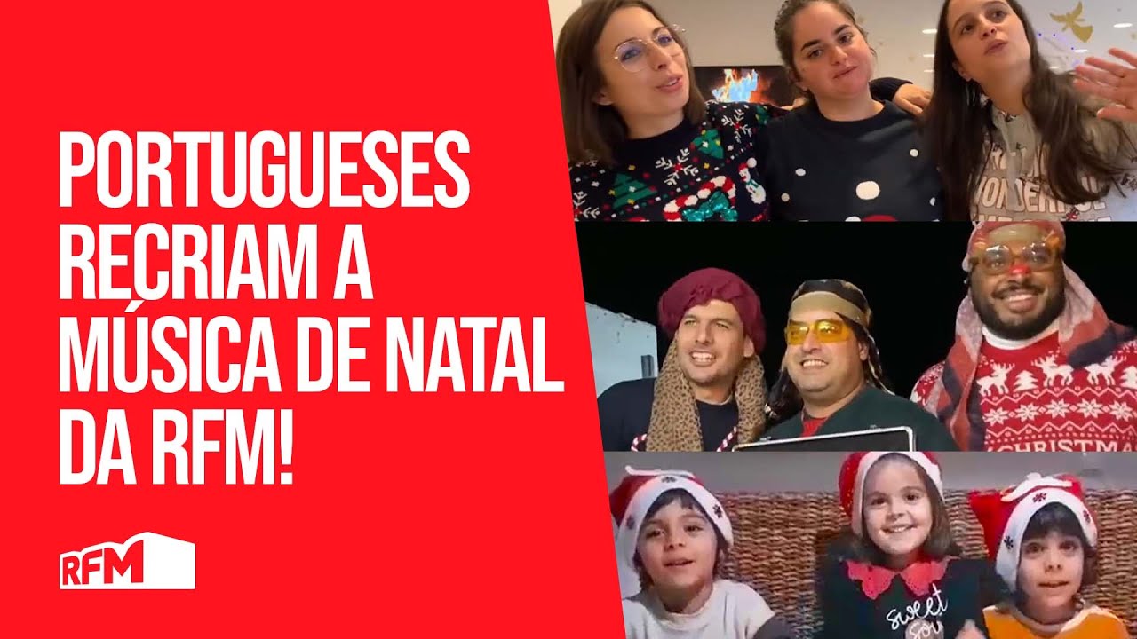 Portugueses recriam a Música de Natal - RFM - YouTube