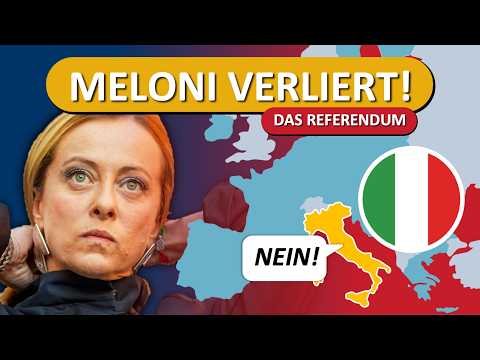 Wackelt Meloni? Was Italiens Referendum für sie bedeutet