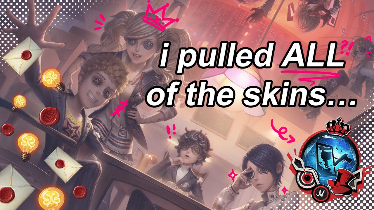 using all my luck (& echoes) for Persona 5 | Identity V Collab Essence ...