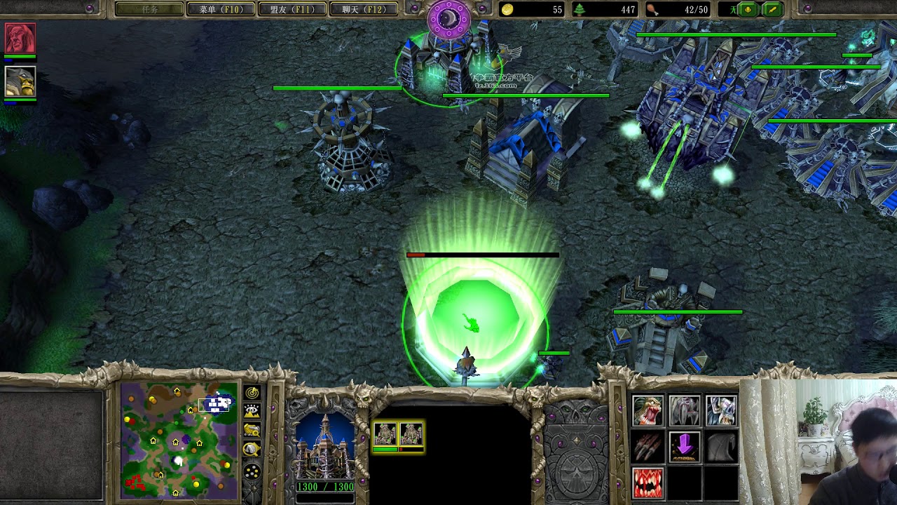 【兽王与精灵龙】魔兽争霸大帝UD vs 魔兽WAR3 LR - YouTube