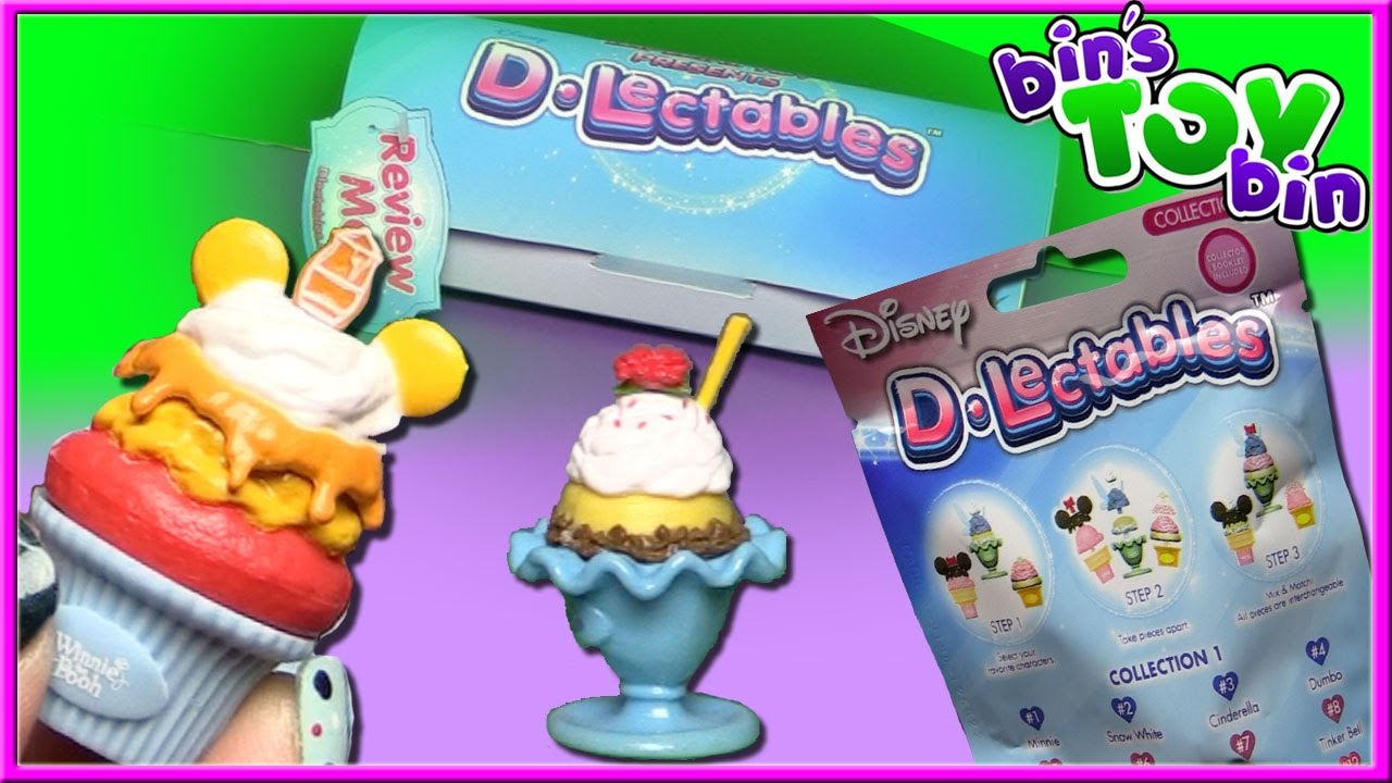 Disney D-Lectables Blind Bags Opening (Collection 1) | Bin's Toy Bin ...