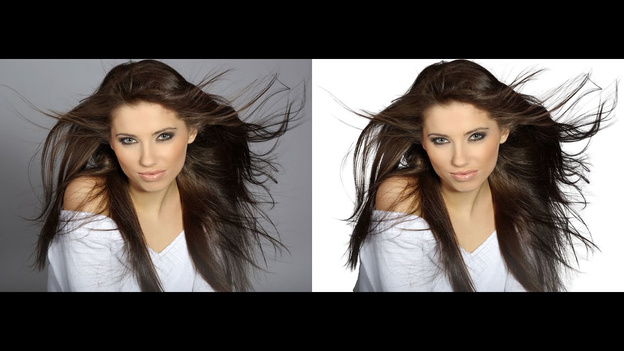 How to take Advance Hair Selection with Hair Mask Tutorial Photoshop CC ...