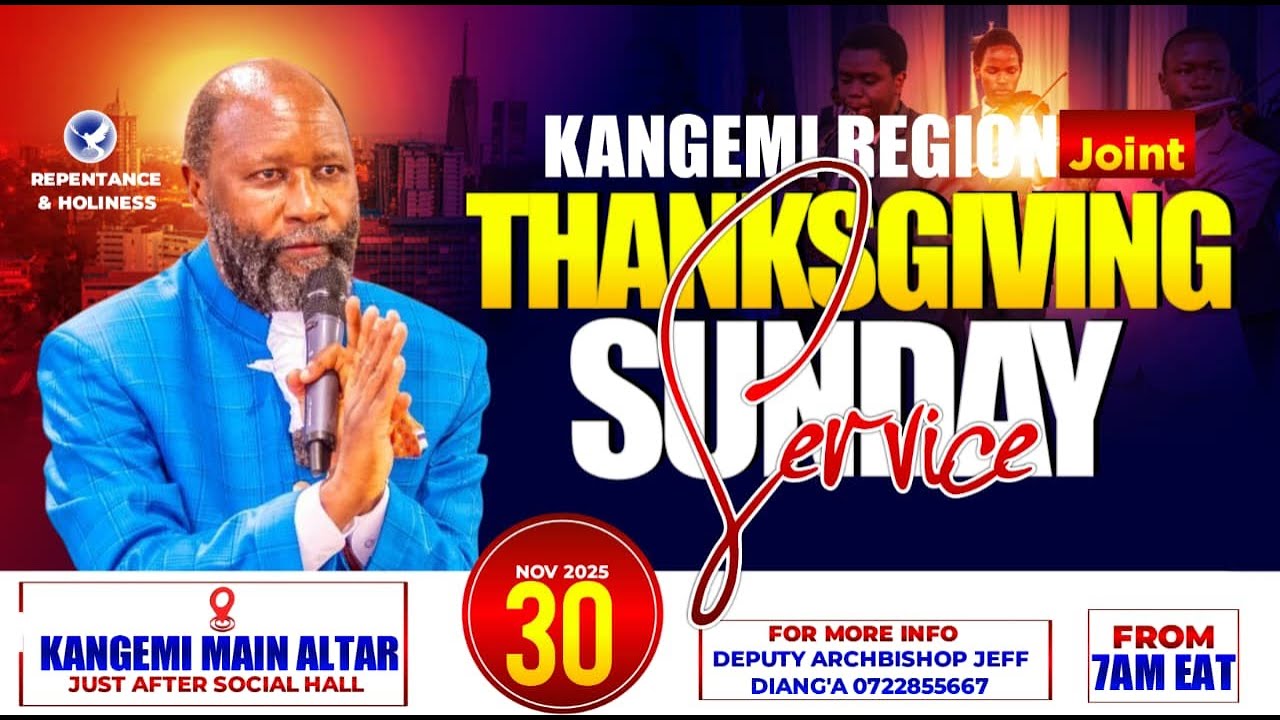 KANGEMI MAIN ALTAR SUNDAY SERVICE - YouTube