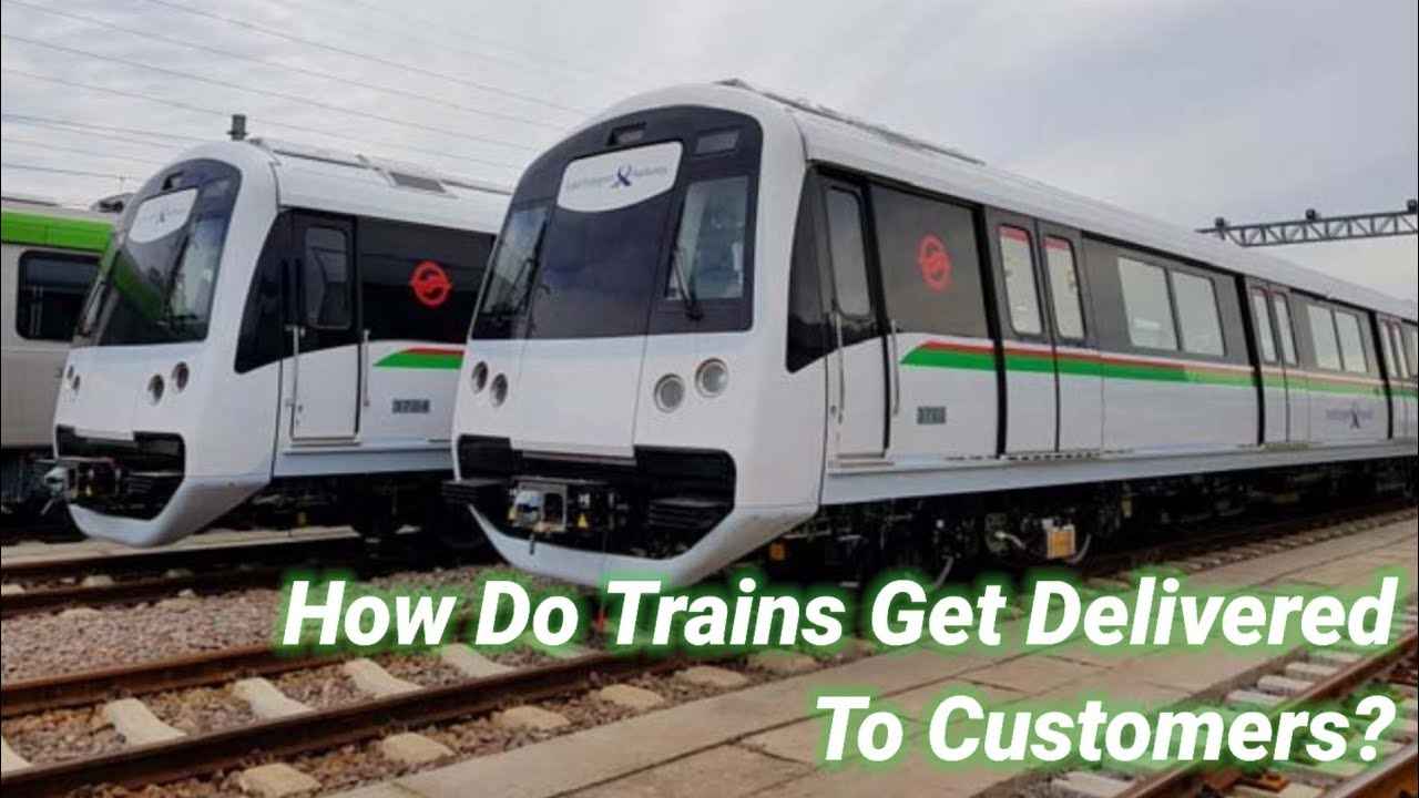 How Do Trains Get Delivered To Customers? - YouTube