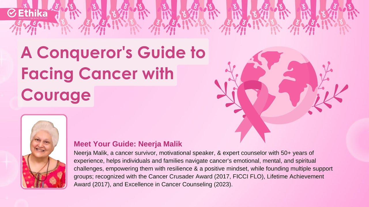 A Conqueror's Guide to Facing Cancer with Courage - YouTube
