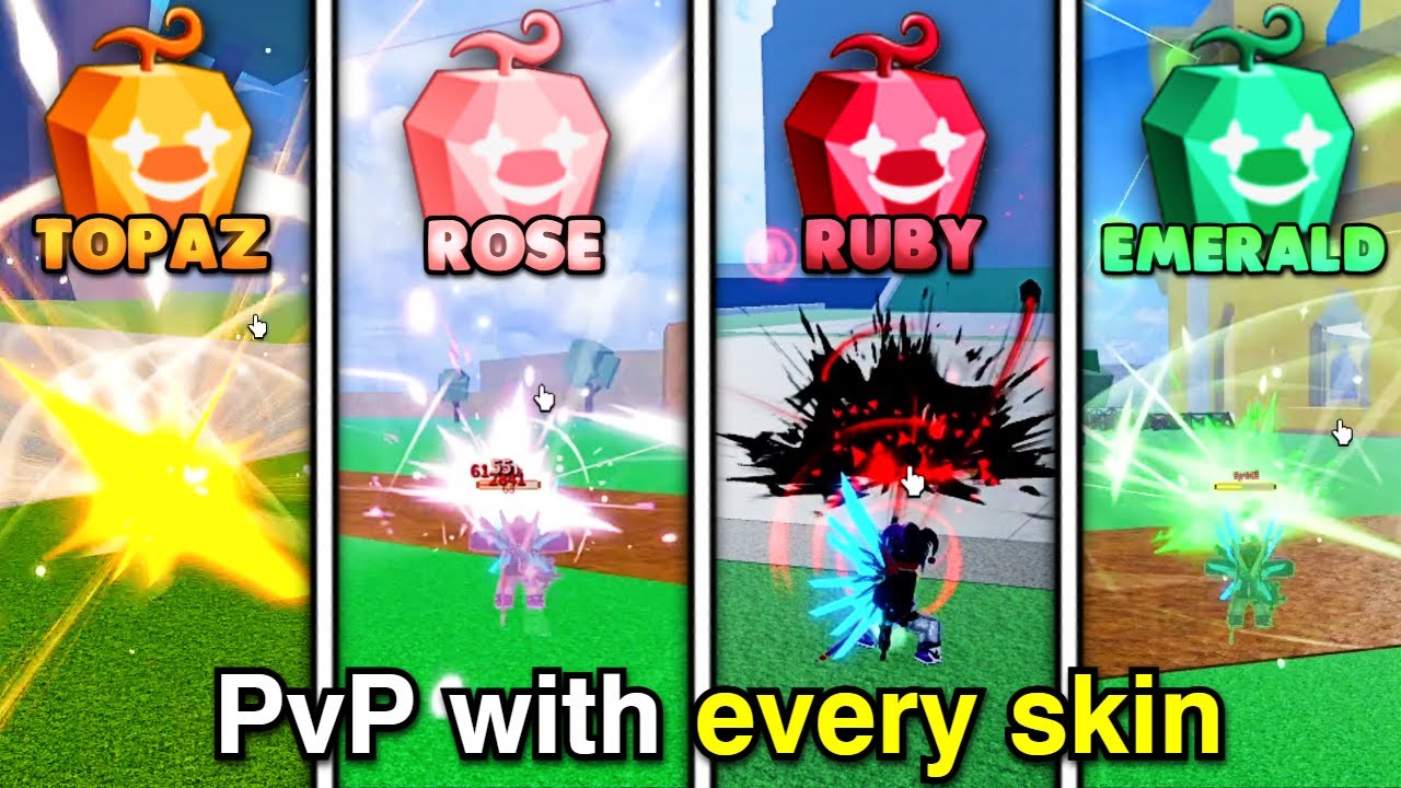 I Bounty Hunted With EVERY NEW Diamond Skin in Blox Fruits - YouTube