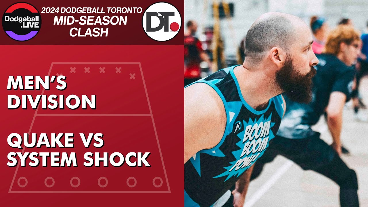 Quake vs System Shock / Dodgeball Toronto's Mid-Season Clash 2024 - YouTube