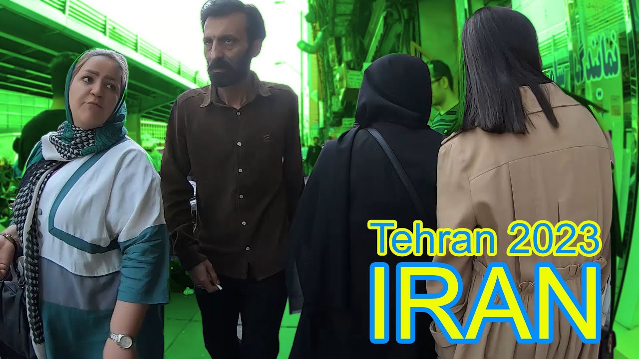 IRAN 2023 - Tehran City Tour | Tehran Jomhouri Street Nowruz 1402, Tehran ٰVlog ایران - YouTube