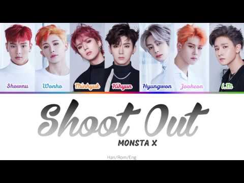 MONSTA X(몬스타엑스)– Shoot Out (Color-coded lyrics) Han/Rom/Eng