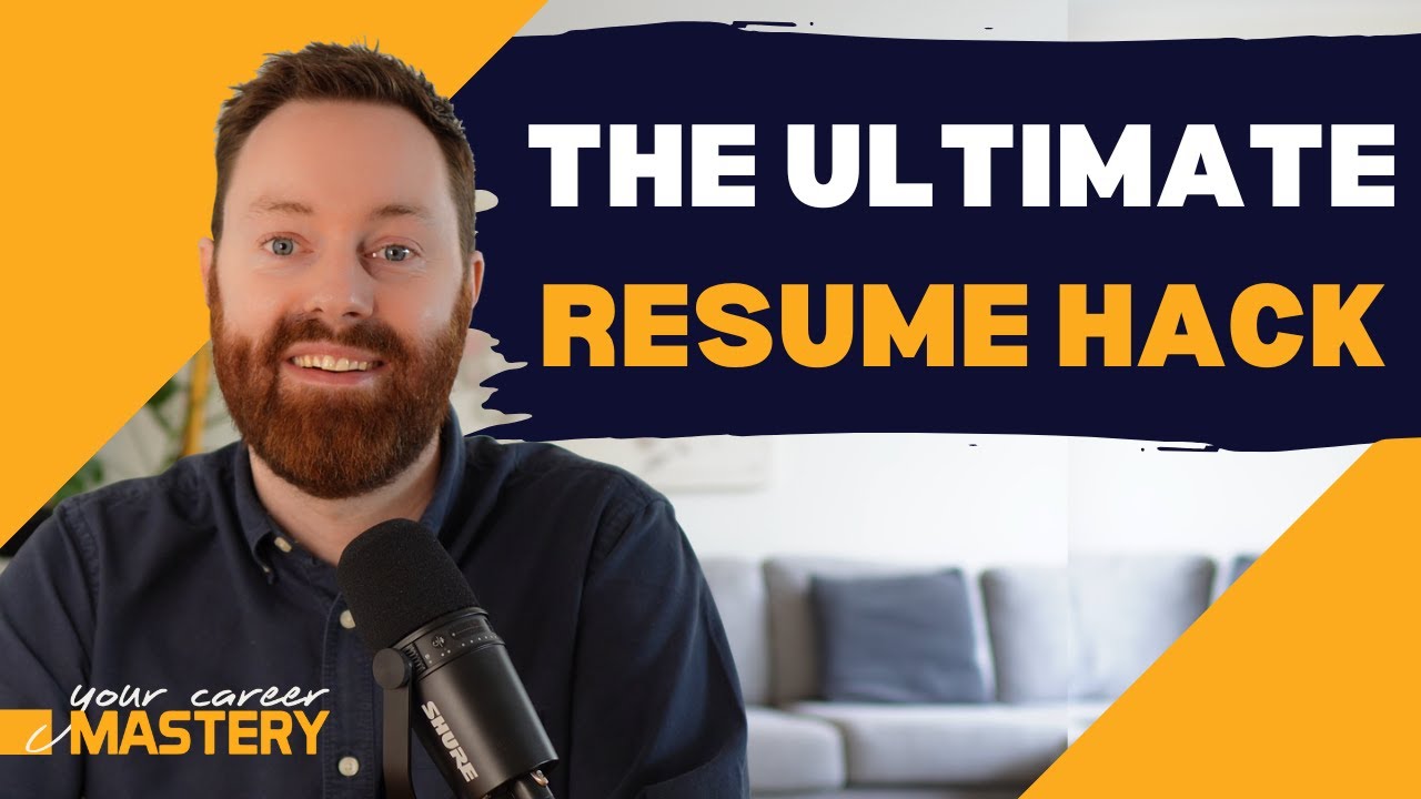 The Ultimate Resume Hack - #1 Tip For Writing A Winning Resume - YouTube