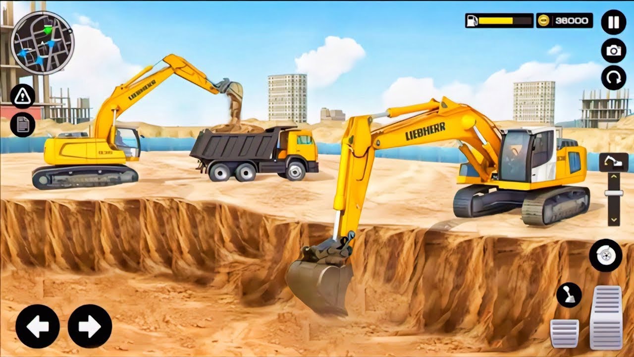 New City Road Construction Simulator game - Construction Game - Android ...