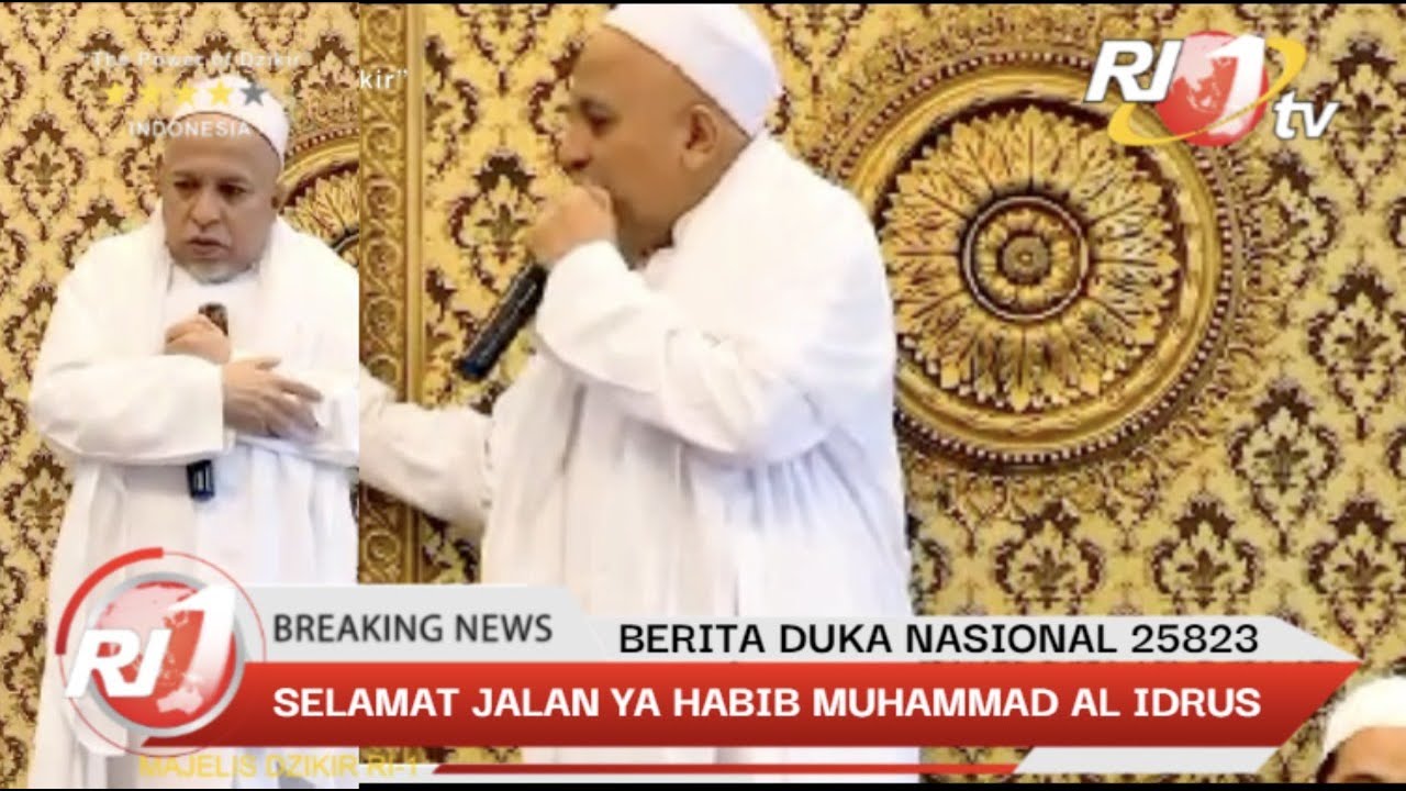 HABIB MUHAMMAD AL IDRUS DI SHOLATKAN OLEH RIBUAN UMAT - YouTube
