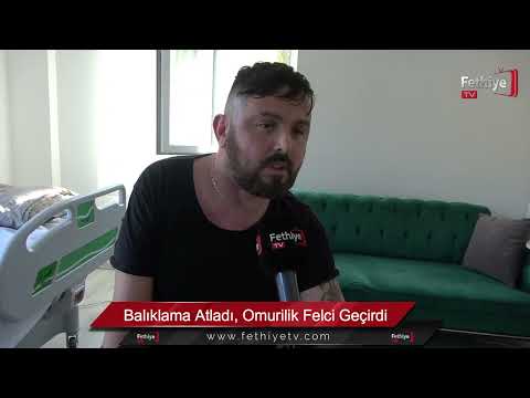 Fethiye’de Balıklama Atladı, Omurilik Felci Geçirdi