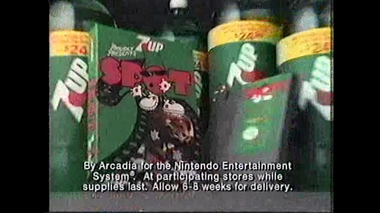 ad - 7up Spot the Video Game for Nintendo NES (1990) Commercial [60FPS ...
