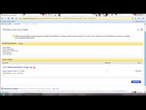eBay Checkout Tutorial - YouTube