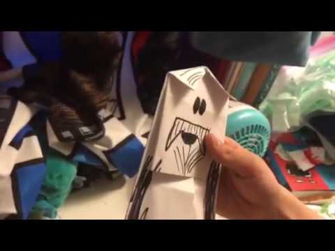 How to fold Origami Foldy-wan Kenobi - YouTube