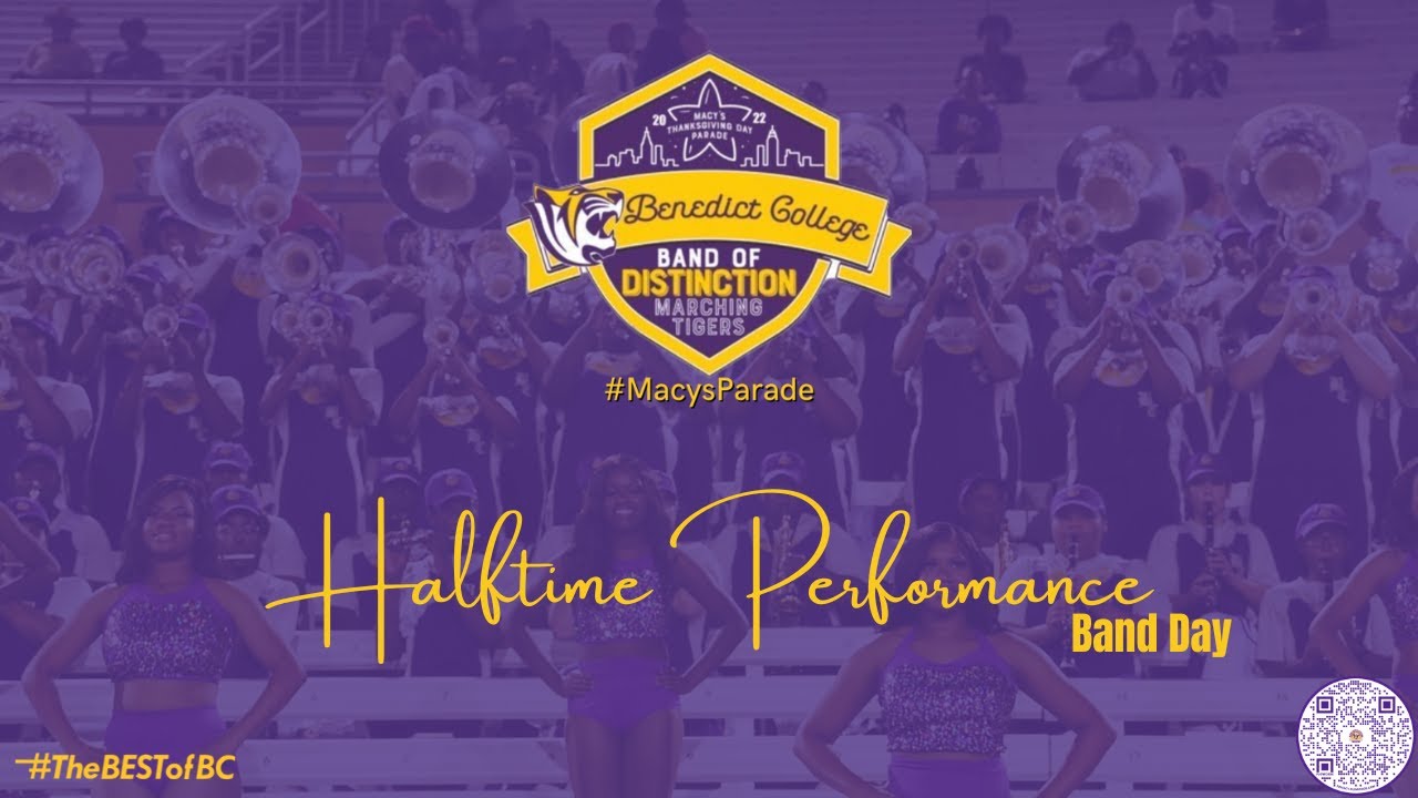 2022 Benedict College "Band of Distinction" | "Band Day Halftime ...