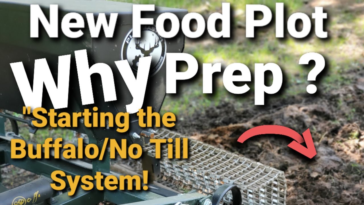 Whitetail Food Plot Prep - YouTube