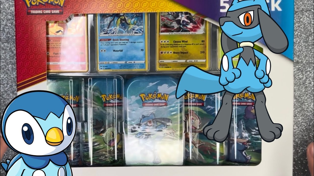 APERTURA DE CARTAS POKEMON 5-PACK TINI - YouTube