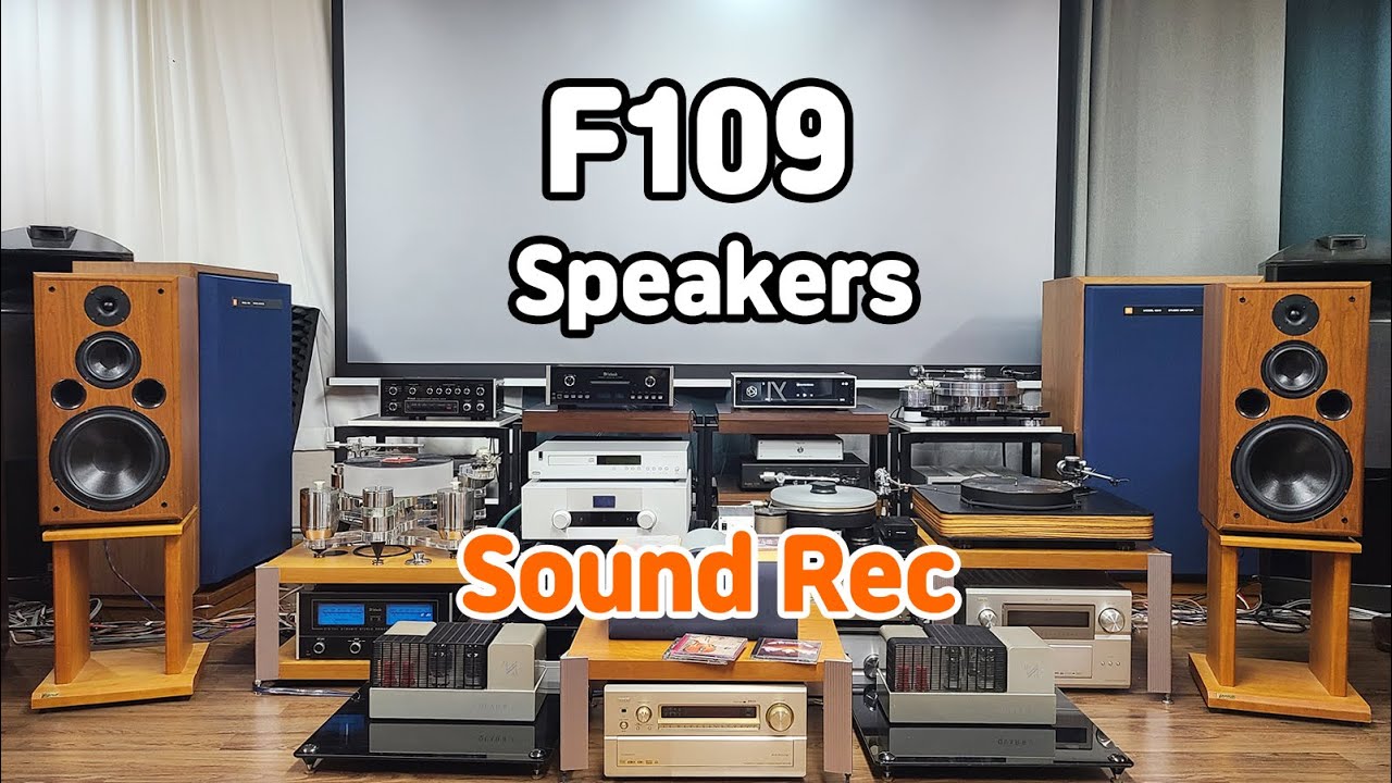 F109 speakers Sound REC - YouTube