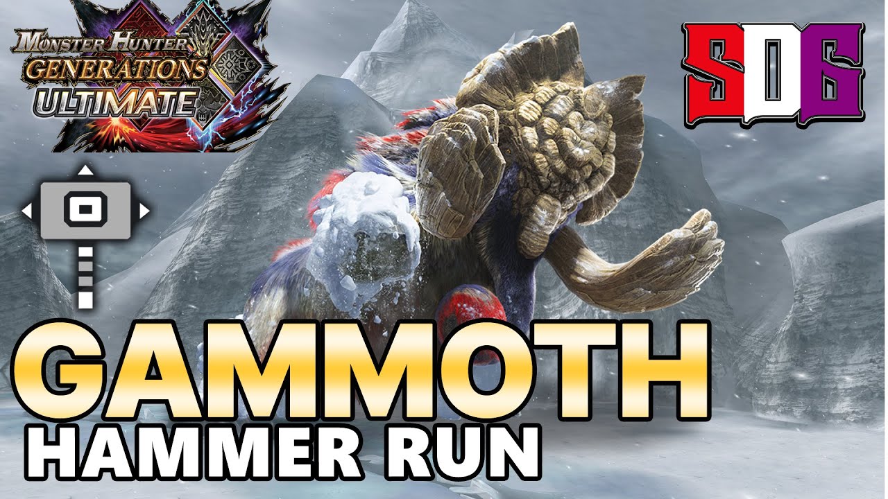 Monster Hunter Generations Ultimate: Gammoth ( High rank ) - YouTube
