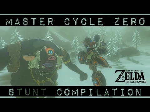 Zelda: Breath of the Wild - Master Cycle Stunts - Part 2 - YouTube