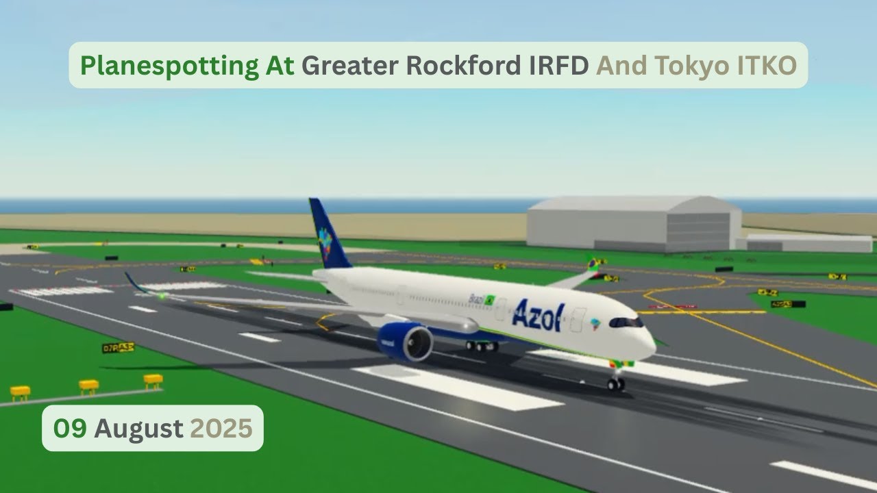 Planespotting At Greater Rockford IRFD And Tokyo ITKO 09 August 2025 ...