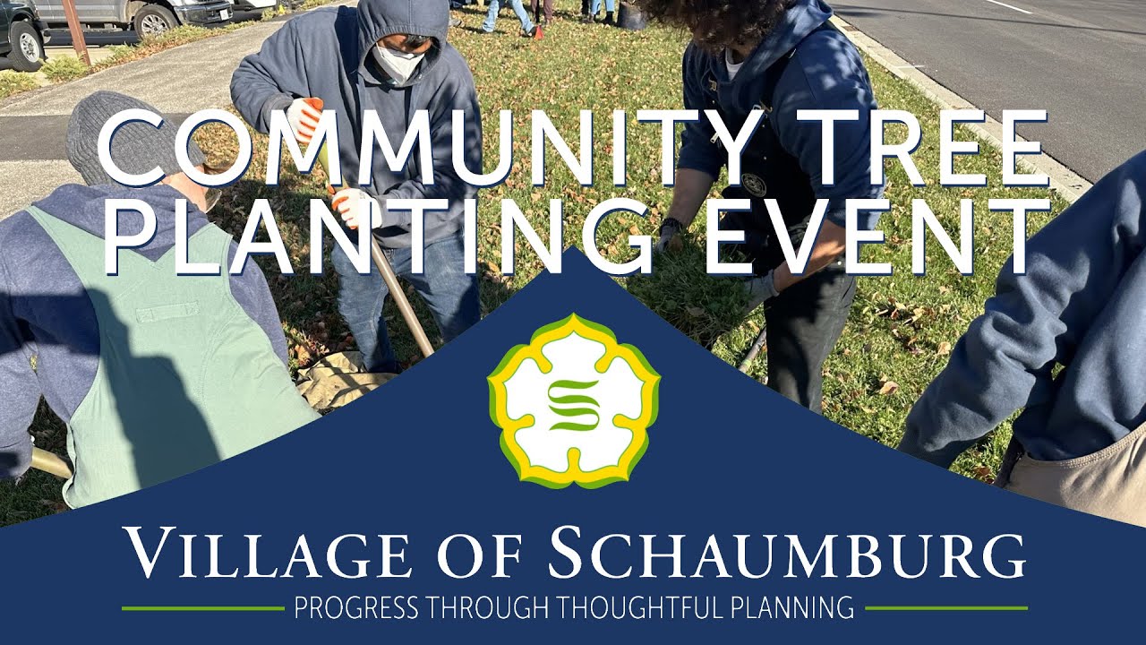Community Tree Planting Event - YouTube