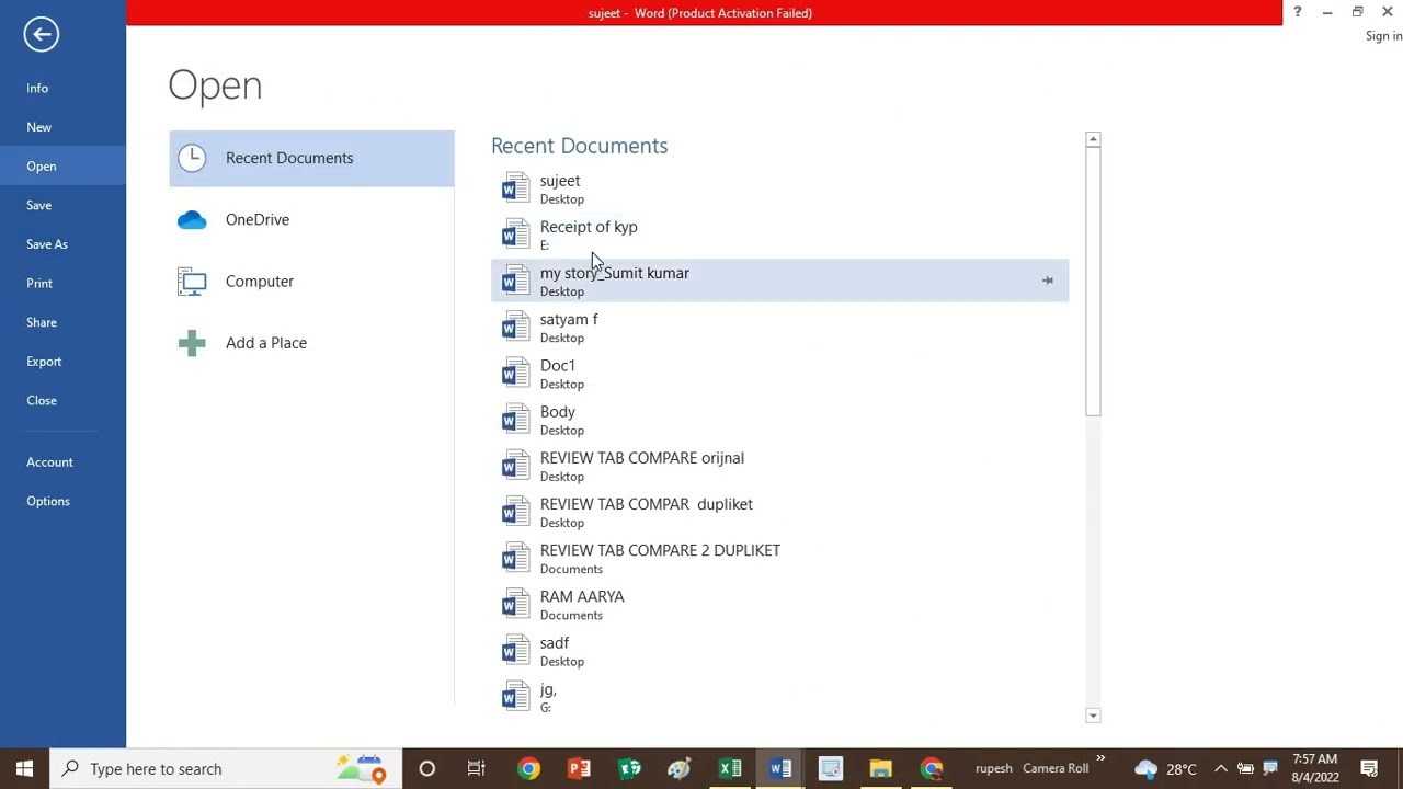 KYP Bs-Cit Session 17 Classroom | KYP | Ms Word | MS word Review | View ...