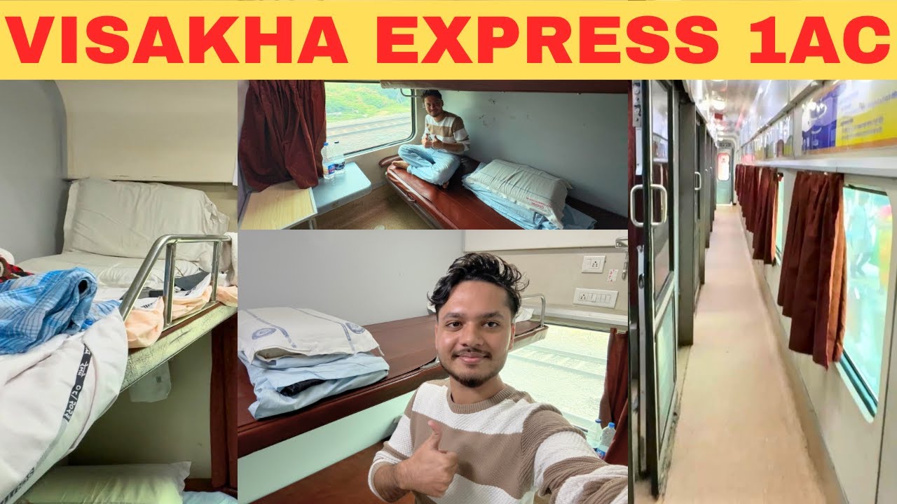 Visakha Express 1st Ac Full Train Journey | Secunderabad to Bhubaneswar ...