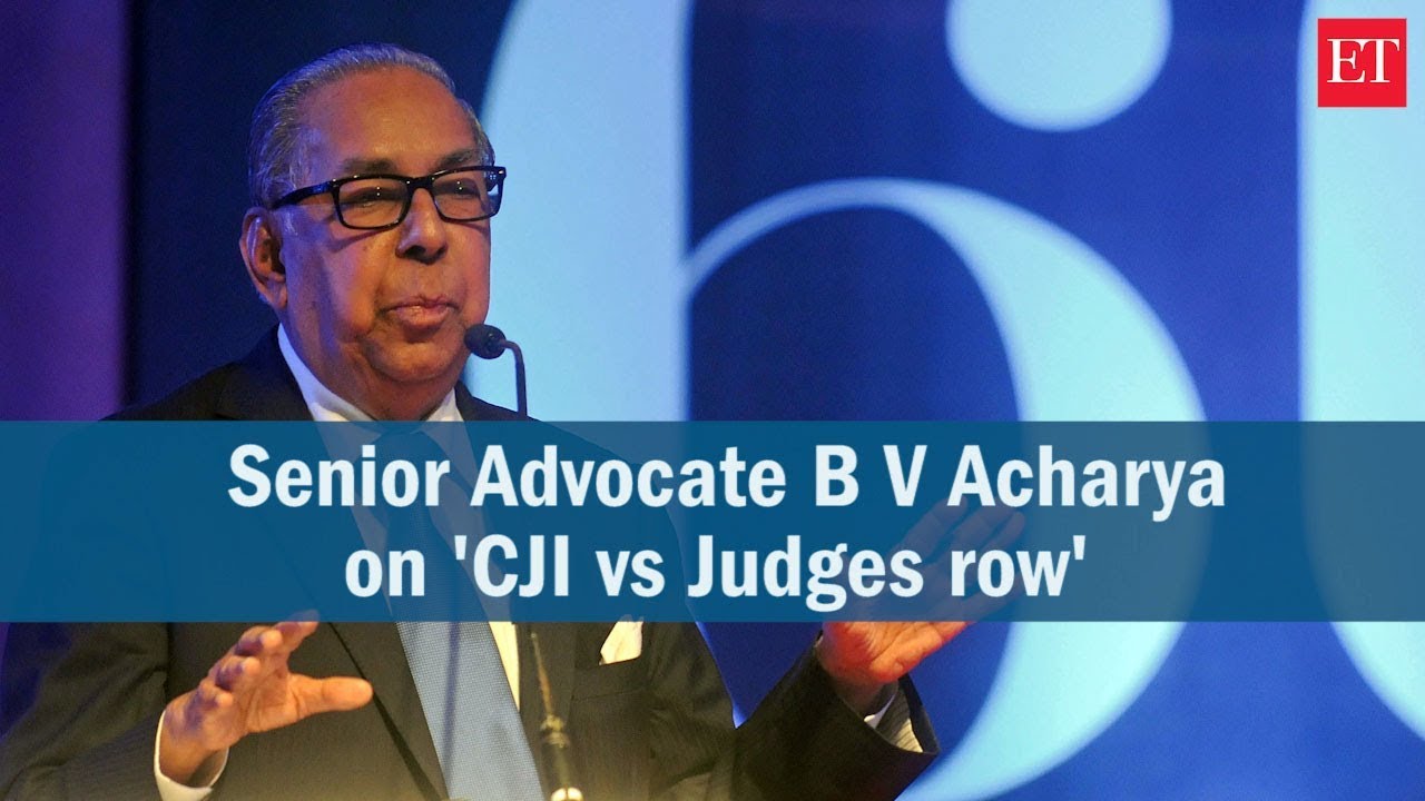 CJI should have taken rebel judges into confidence: Senior advocate BV ...