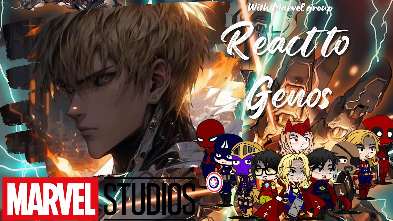 Avengers Loki react to one punch man Genos as new hero | Gacha life ...