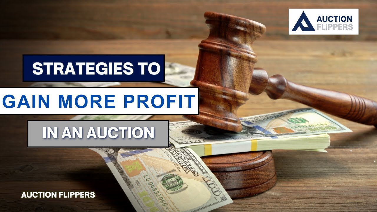 Strategies to gain more profit in an auction | auction flippers - YouTube