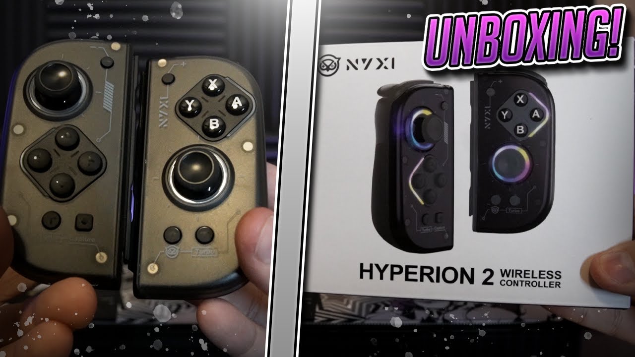 NYXI Hyperion 2 Switch Controller Unboxing & Review! | Mikeinoid - YouTube
