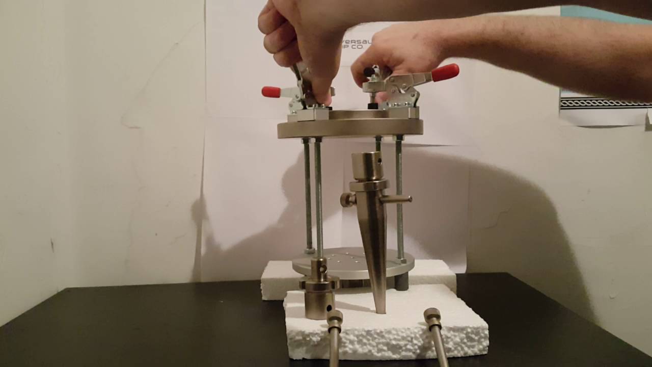 How to use the ASTM F1306 Plastic Film Puncture Fixture - YouTube