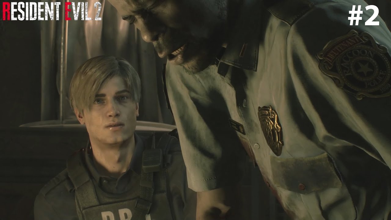 Resident Evil 2 Remake (Leon A) Walkthrough - Part 2 - YouTube