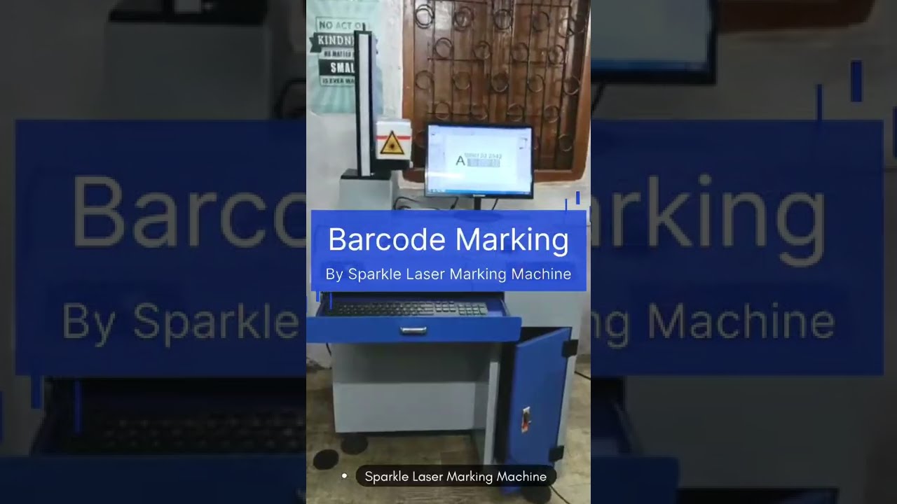 Barcode Marking by Laser Marking Machine | Sparkle Laser Marking ...