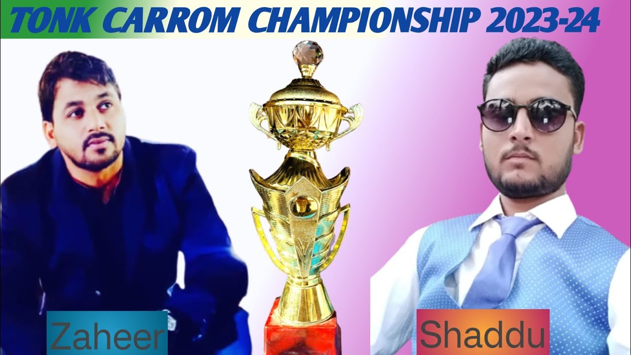 Zaheer vs Shaddu Tonk carrom Chaimpionship Round 1 - YouTube