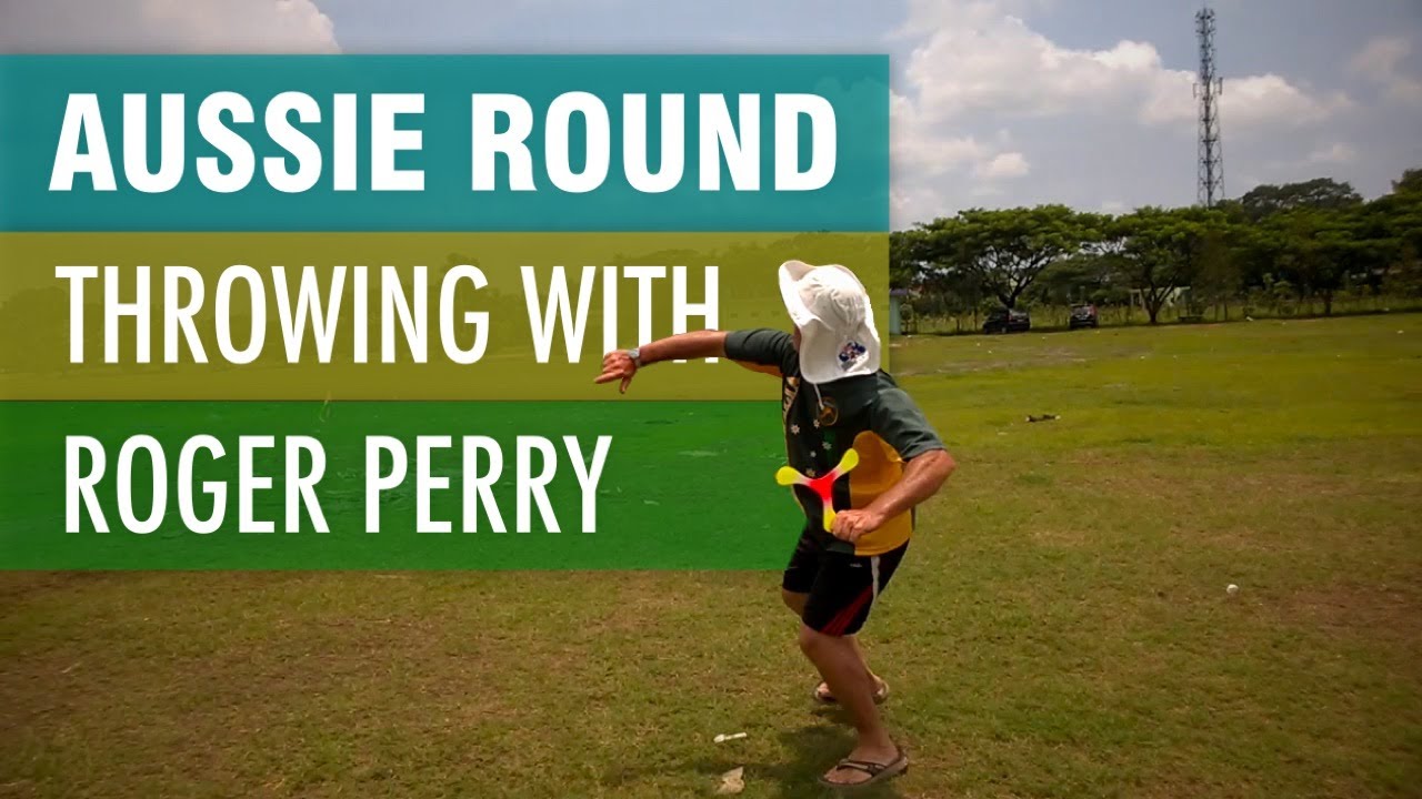30 Meter "Aussie Round" Throwing with Roger Perry - YouTube