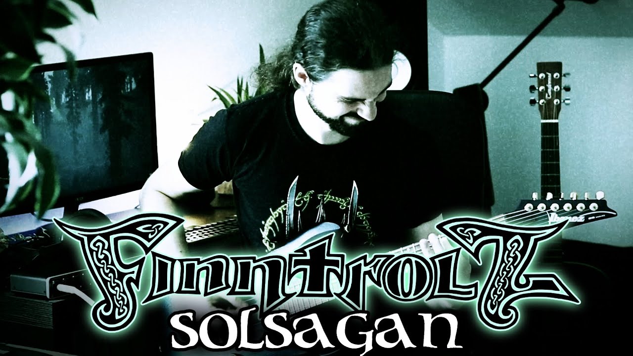SOLSAGAN (Finntroll) - GUITAR COVER - YouTube